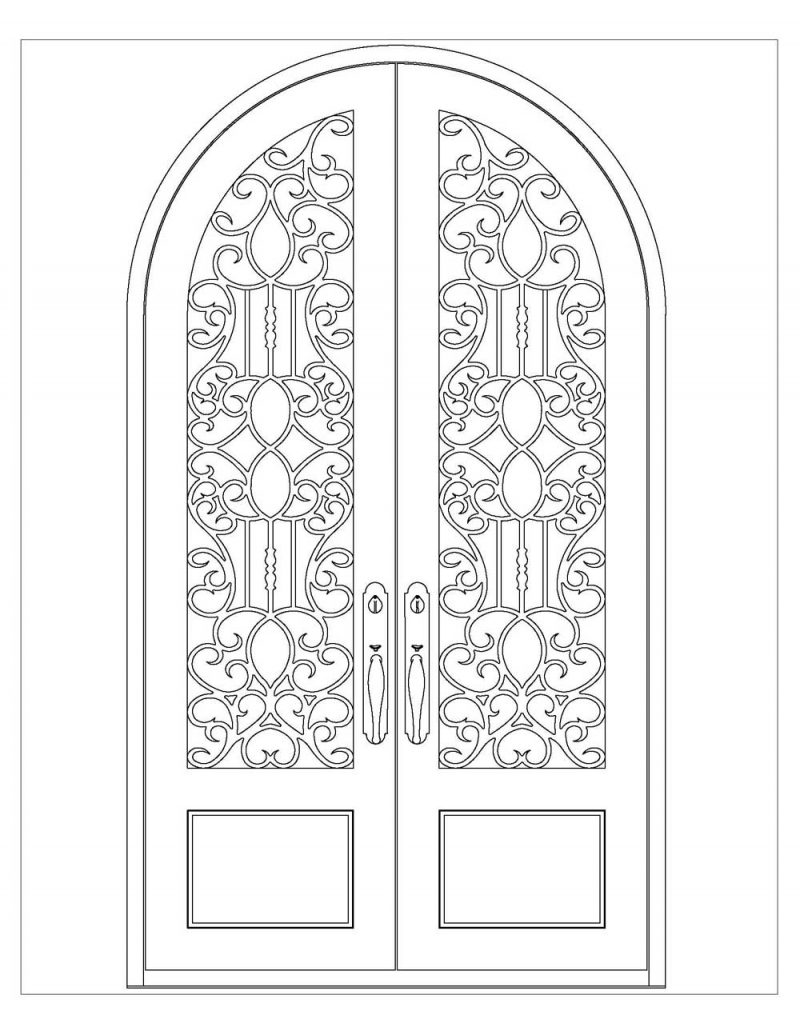 Half Circle Double Premier Iron Doors half-circle-double-premier-iron-doors
